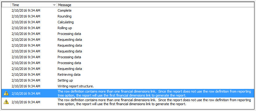 Management Reporter – This report view contains no data. | Dynamics GP ...